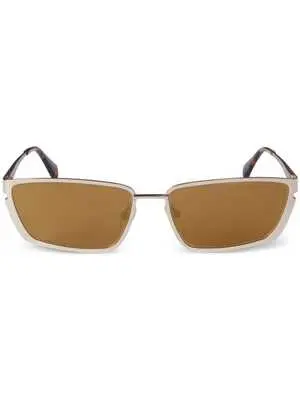 Off-White Richfield Square-frame Sunglasses - Gold