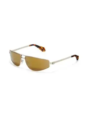 Palm Angels Clavey Rectangle-frame Sunglasses