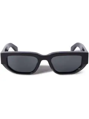 Off-White Greeley Rectangle-frame Sunglasses - Black