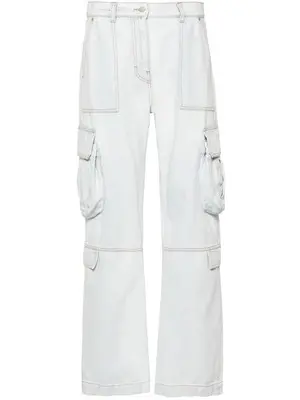 MSGM Mid-rise Straight-leg Jeans