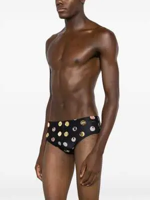 AMIR SLAMA Graphic-print Swim Trunks