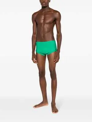 AMIR SLAMA Logo Appliqué Swimming Trunks