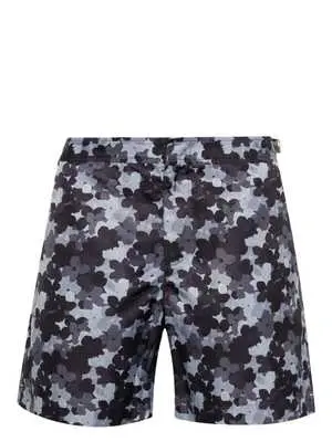 Orlebar Brown Bulldog Blossom Swim Shorts Grey