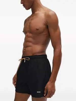 BOSS Quick-dry Swim Shorts With Logo Detail