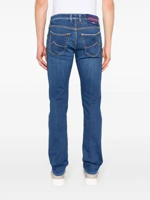 Jacob Cohen Nick Mid-rise Slim-fit Jeans