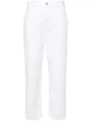 Moncler High-rise Cropped Jeans