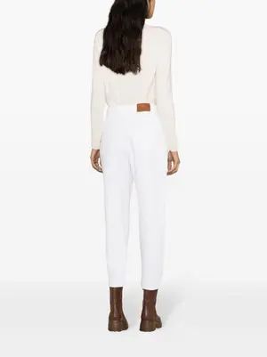 Moncler High-rise Cropped Jeans