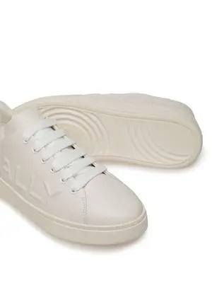 Bally Raise Logo-embossed Leather Trainers