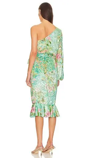 Hemant & Nandita Veena Midi Dress