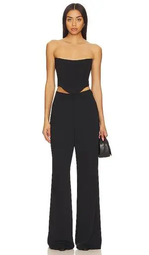Amanda Uprichard Sabine Crop Top