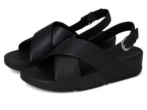 Fitflop Lulu Leather Cross-back Strap Sandals