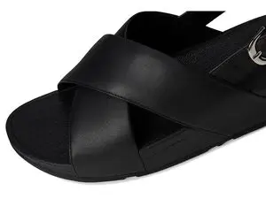 Fitflop Lulu Leather Cross-back Strap Sandals