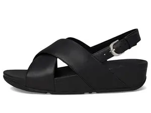 Fitflop Lulu Leather Cross-back Strap Sandals