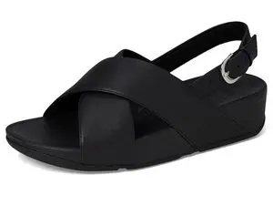 Fitflop Lulu Leather Cross-back Strap Sandals