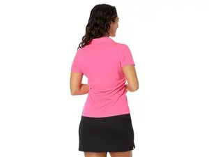 Adidas Performance Solid Short Sleeve Golf Polo Shirt Clothing - Pink
