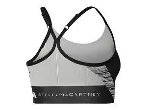 Adidas By Stella McCartney Truestrength Seamless Yoga Light Support Sports Bra Bra - Black
