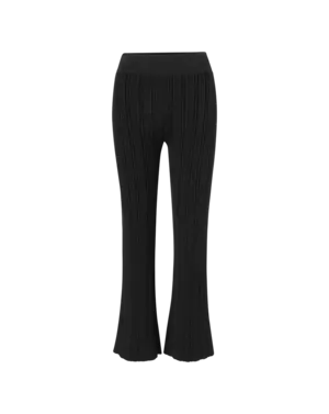 Veronica Beard Massaro Rib-knit Pants