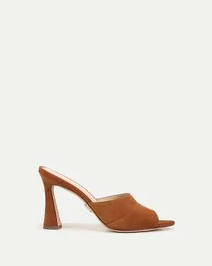 Veronica Beard Veronica Beard Thora Suede Mule - Caramel
