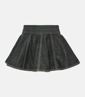 Black Denim Skirts