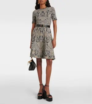 Etro Paisley Printed Minidress