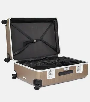 FPM MILANO Bank Light Trunk On Wheels Suitcase - Brown