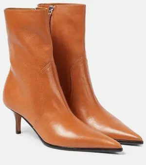 Paris Texas Ashley Leather Ankle Boots