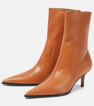Paris Texas Ashley Leather Ankle Boots