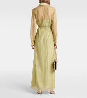 Gucci Horsebit Lace Maxi Dress