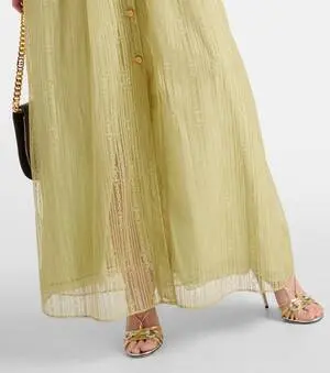 Gucci Horsebit Lace Maxi Dress