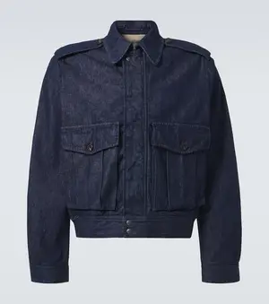 Dries Van Noten Denim Jacket - Blue