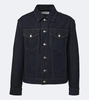 Dries Van Noten Indigo Denim Jacket - Blue