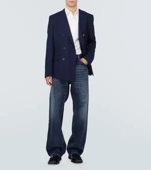 Dolce & Gabbana Wide-leg Jeans - Blue