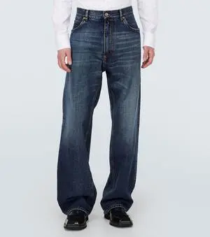 Dolce & Gabbana Wide-leg Jeans - Blue
