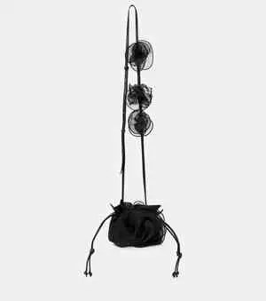 Magda Butrym Floral-appliqué Bucket Bag
