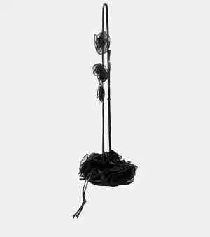 Magda Butrym Floral-appliqué Bucket Bag