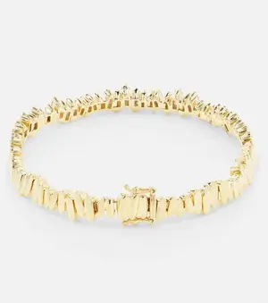 SUZANNE KALAN 18kt Yellow Diamond Bracelet - Gold