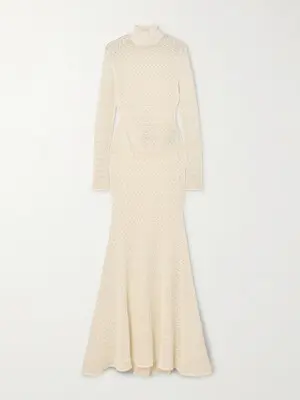 TOM FORD Crocheted Gown