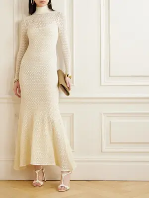 TOM FORD Crocheted Gown