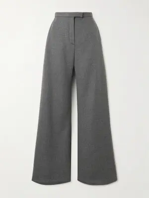 Loro Piana Cashmere Flared Pants - Gray