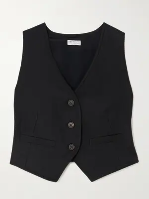 Brunello Cucinelli Twill Vest