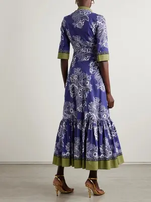 Etro Floral-print Midi Dress