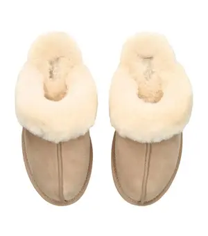 UGG Suede Scuffette Ii Slippers - Beige