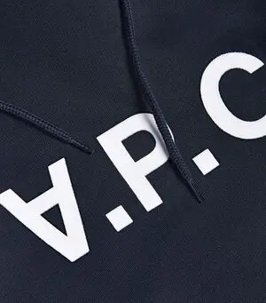 A.p.c. Upside-down Logo Hoodie