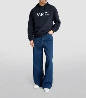 A.p.c. Upside-down Logo Hoodie
