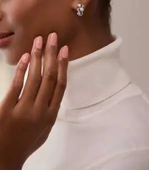 BOODLES Platinum Over The Moon Diamond Earrings