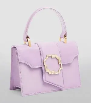 MALONE SOULIERS Mini Satin Audrey Top-handle Bag