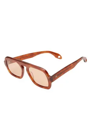 ELISA JOHNSON Jane 54mm Flat Top Navigator Sunglasses