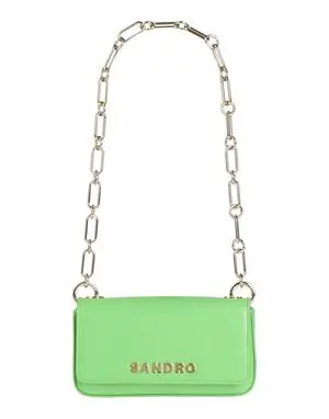 Sandro Handbag In Light Cowhide