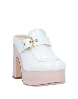 Agl Leather Clogs