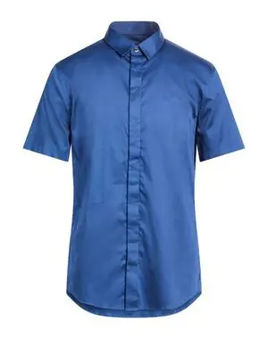 Armani Exchange Shirt Size Cotton, Elastane - Blue